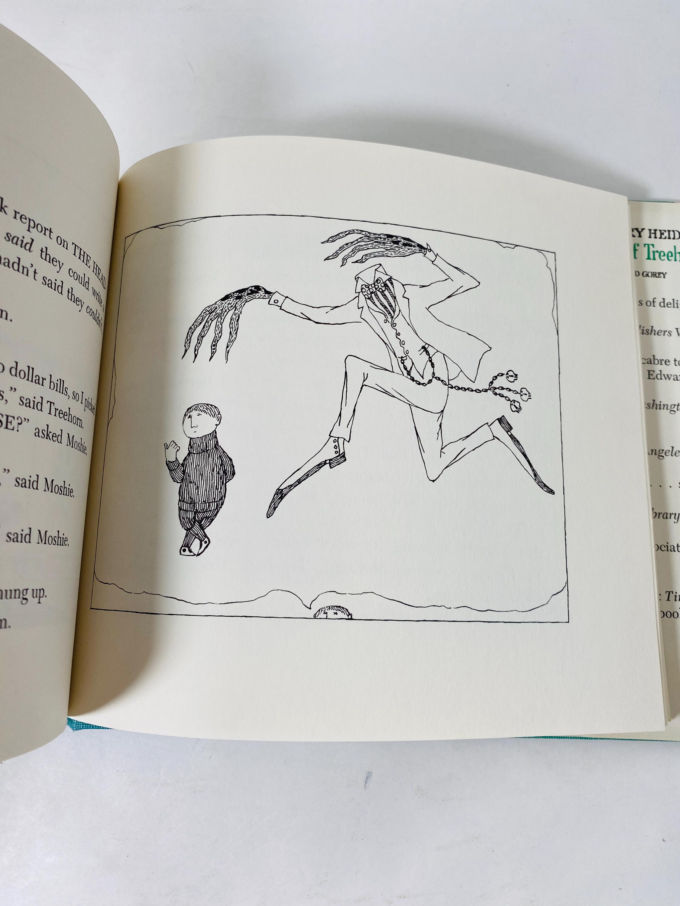 1981 Treehorn's Treasure Illustrated by Edward Gorey FIRST EDITION ...