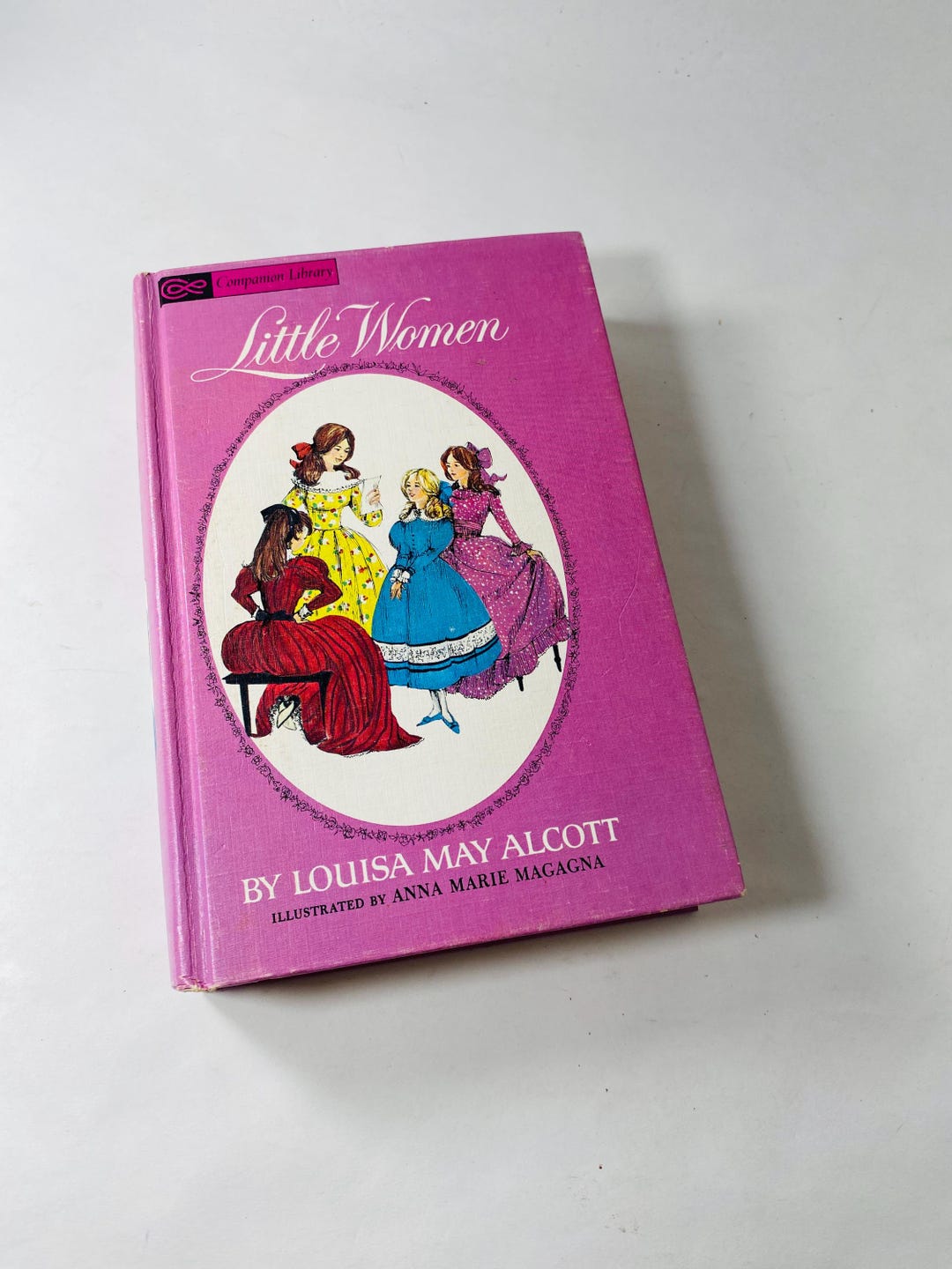 1963 Little Women by Louisa May Alcott Vintage Pink Book Meg, Jo, Beth ...