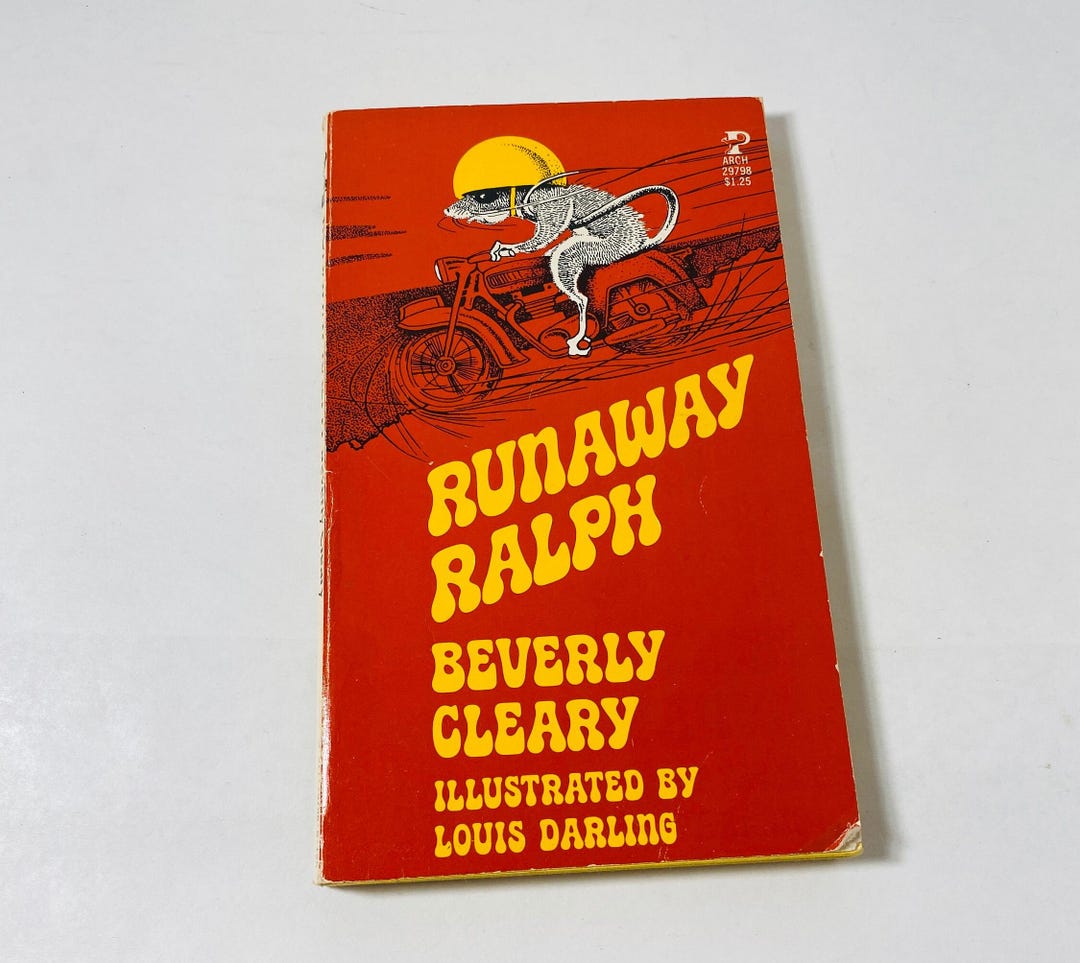 1977 Runaway Ralph S Mouse Vintage Children's Paperback Book by Beverly ...