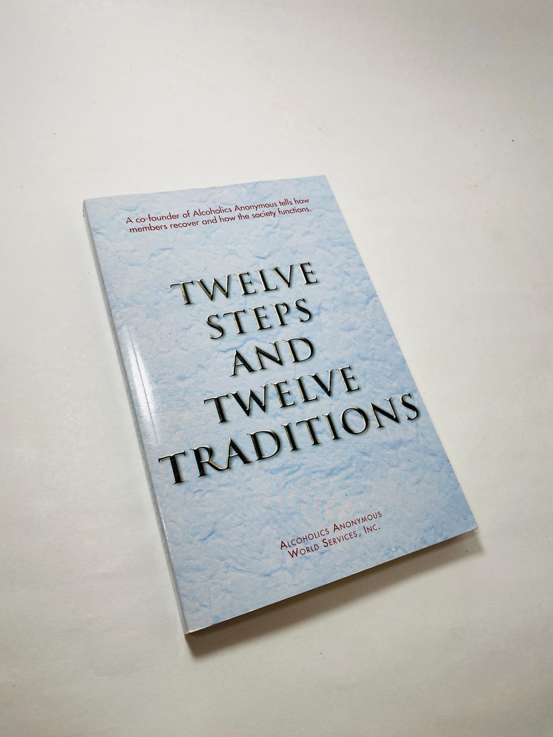 1981 Twelve Steps & Twelve Traditions Vintage Alcoholics Anonymous ...