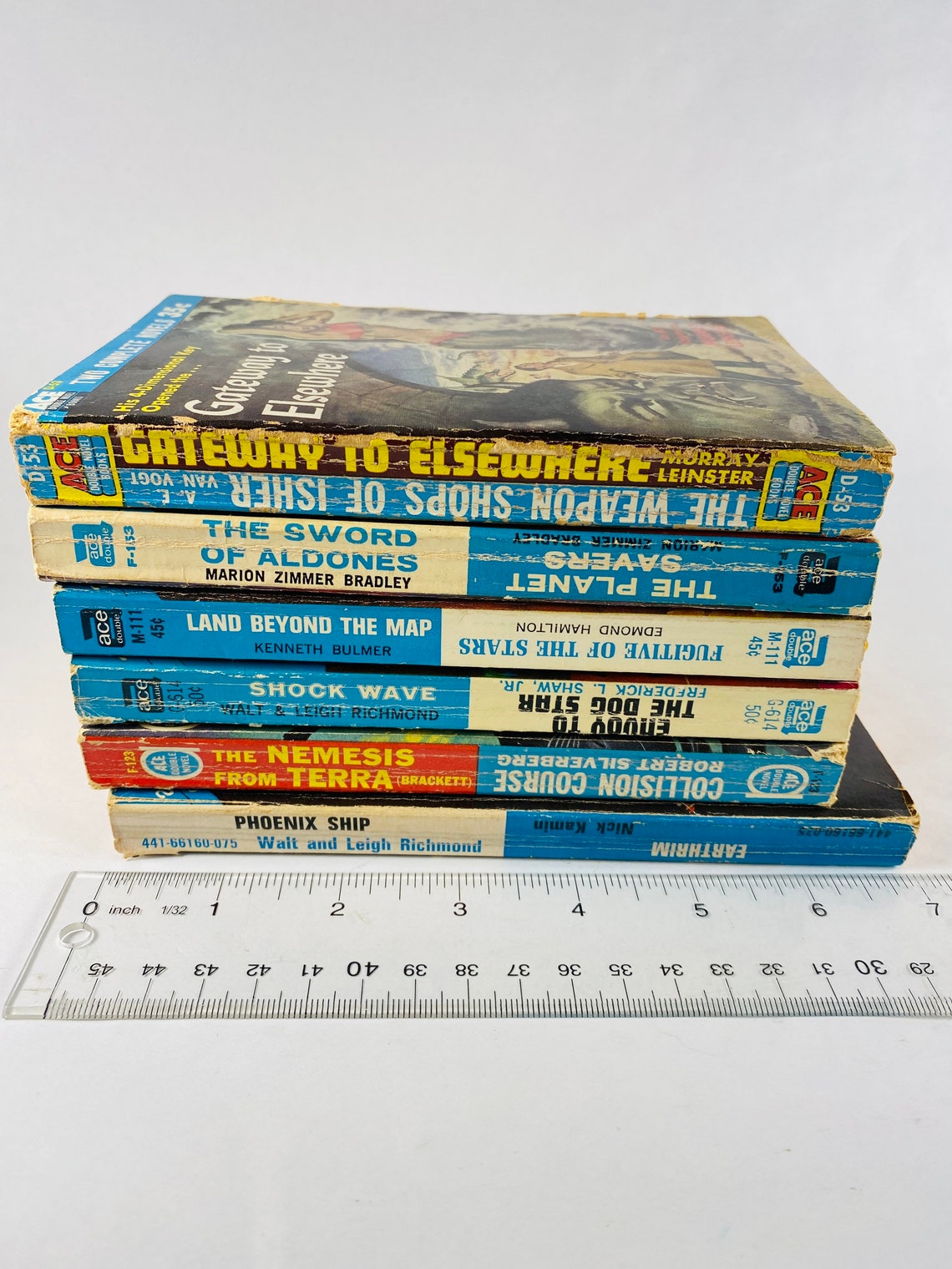 1960s Ace Double Paperback Books Vintage Science Fiction D-53 | Etsy