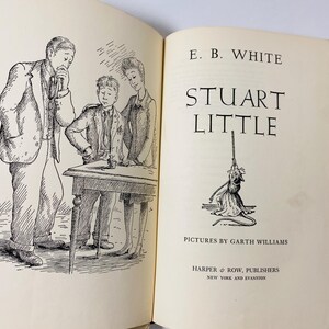 Stuart Little by EB White Illustrated by Garth Williams Vintage Book ...