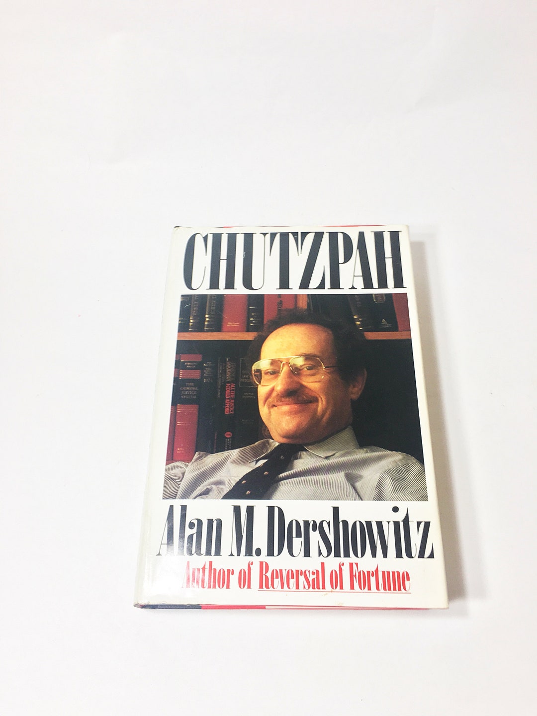 Chutzpah by Alan Dershowitz Circa 1991. FIRST EDITION Vintage Book ...