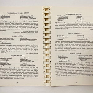 SIGNED New Orleans Recipes and Reminiscences Vintage Spiral Cookbook ...