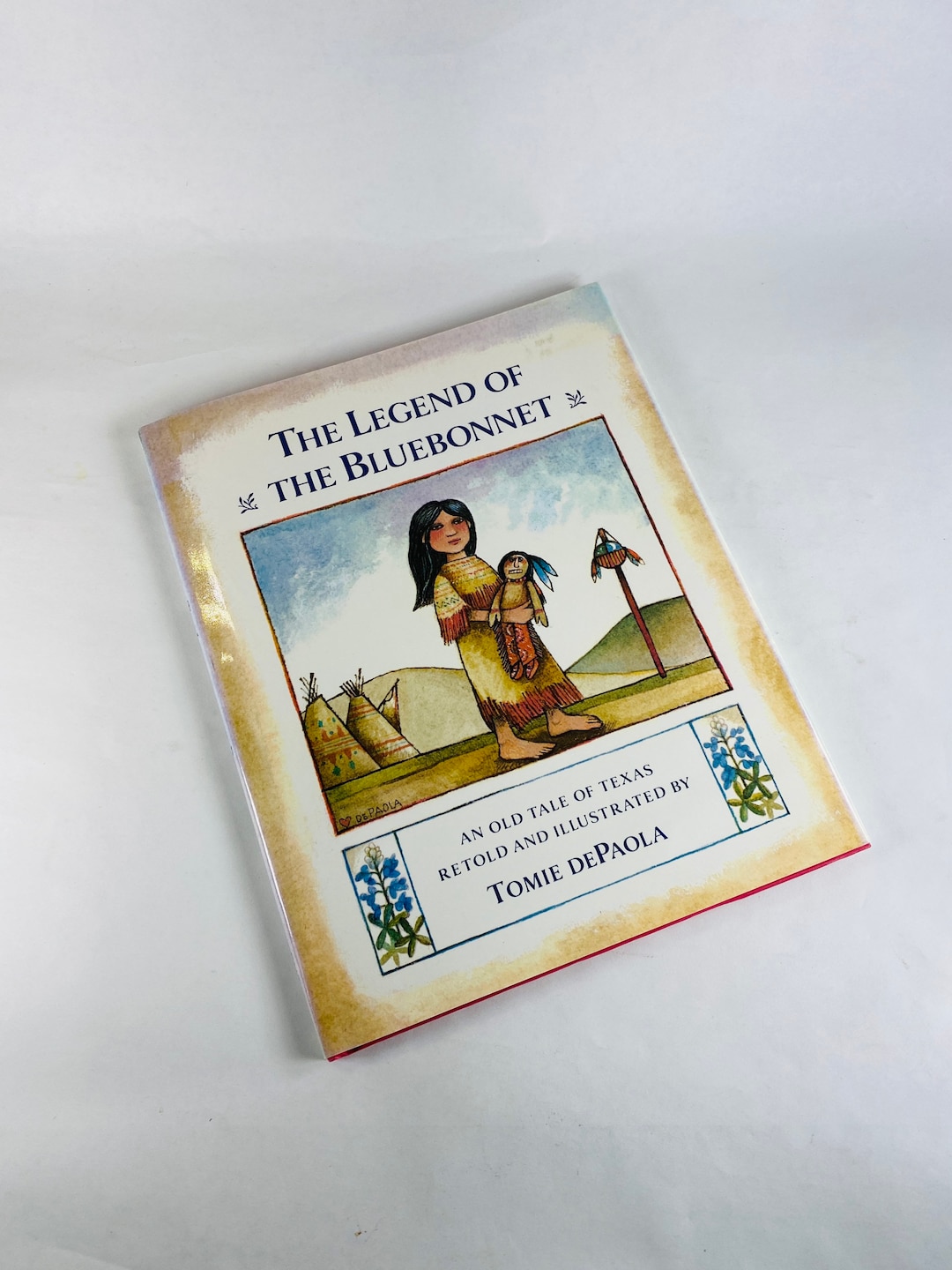 SIGNED Legend of the Bluebonnet by Tomie Depaola Old Tale of Texas ...