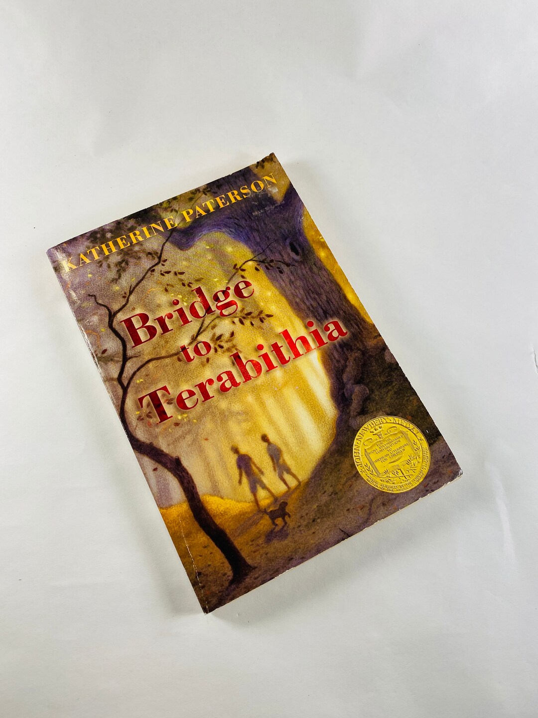 Bridge to Terabithia by Katherine Paterson Vintage Paperback Book About ...
