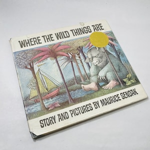 Where the Wild Things Are Book Vintage Book Vintage Children's Book ...