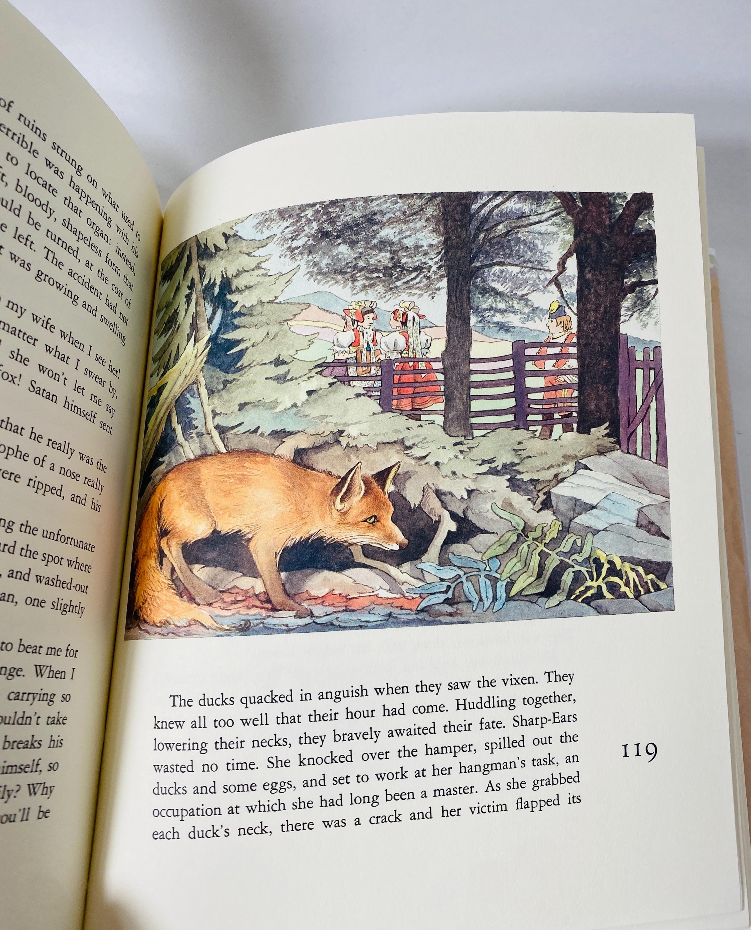 1985 Cunning Little Vixen FIRST EDITION Children's Book Maurice Sendak ...