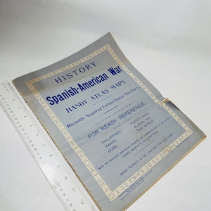 History of the Spanish-american War FIRST EDITION Vintage Book Circa ...