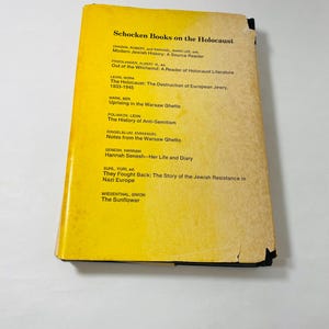 Simon Wiesenthal the Sunflower Vintage Book Circa 1976 With Handwritten ...