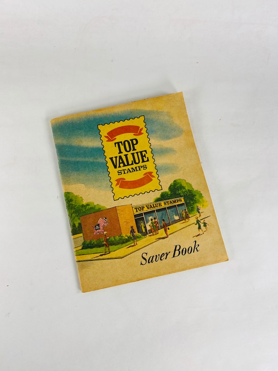 Authentic S&H Green Stamps Saver booklet. Complete with stamps | Etsy