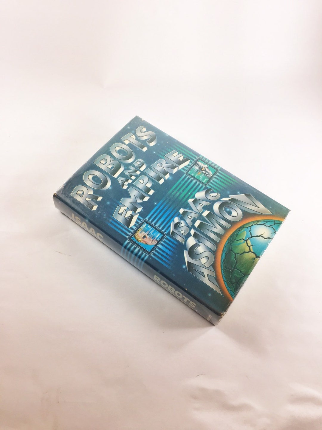 1985 Issac Asimov Robots & Empire Concluding Book Bridging the Robot ...