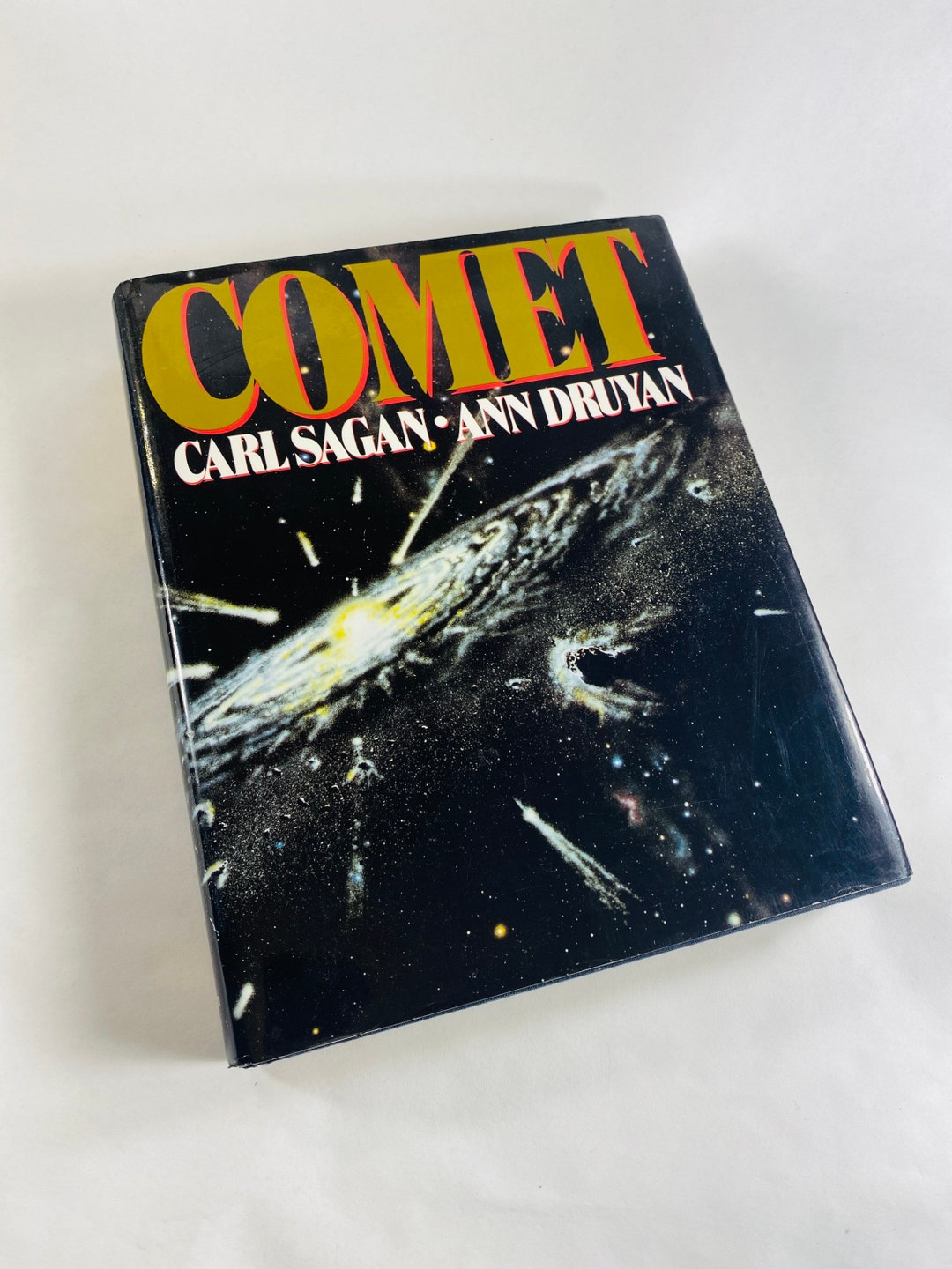 Comet Vintage Book Circa 1985 by Carl Sagan Author or Cosmos Astronomy Cosmology Astrophysicist ...