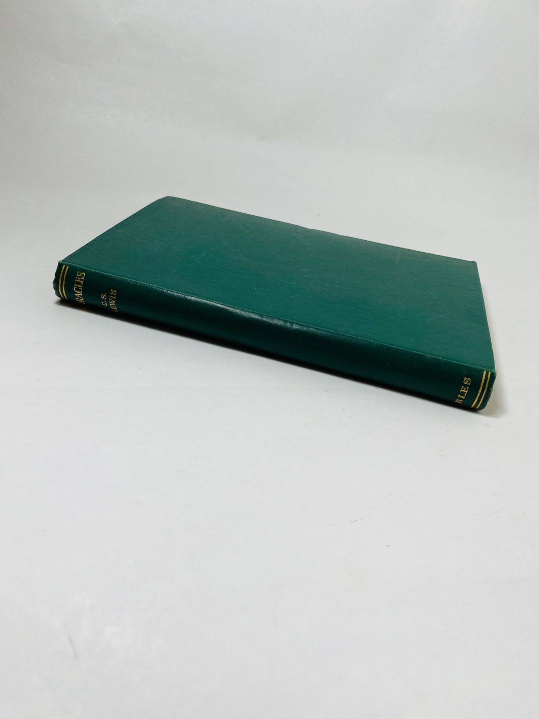 1948 Miracles by CS Lewis Vintage Book EARLY PRINTING About ...