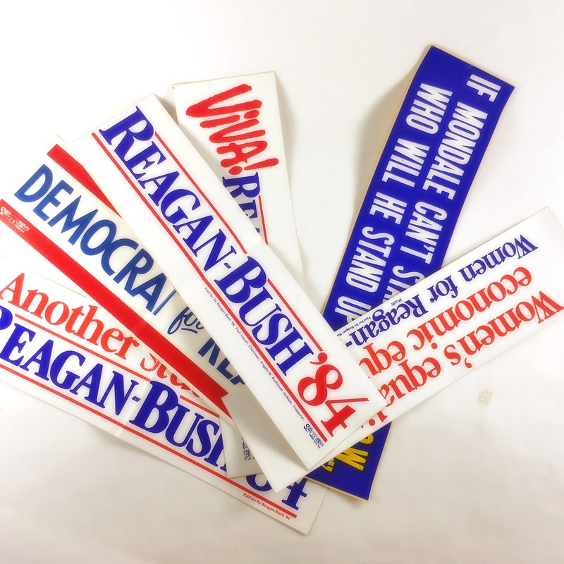 Reagan Bumper Stickers - Etsy