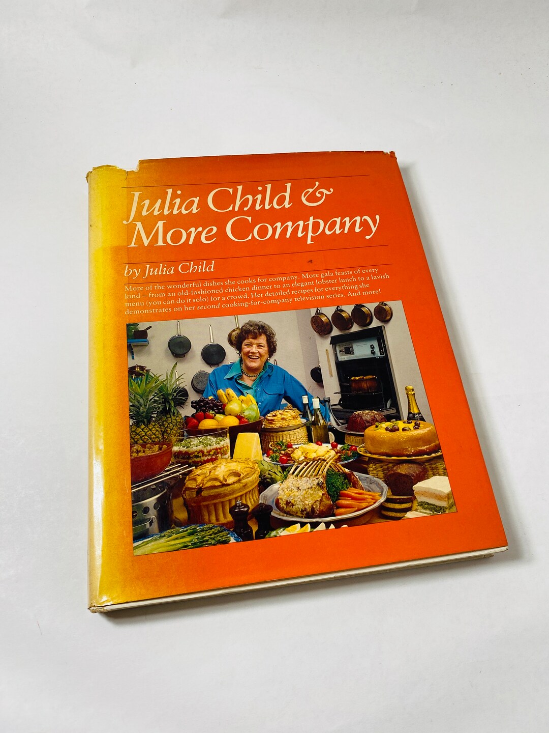 Julia Child FIRST EDITION Vintage Cookbook Circa 1979 With Dust Jacket ...