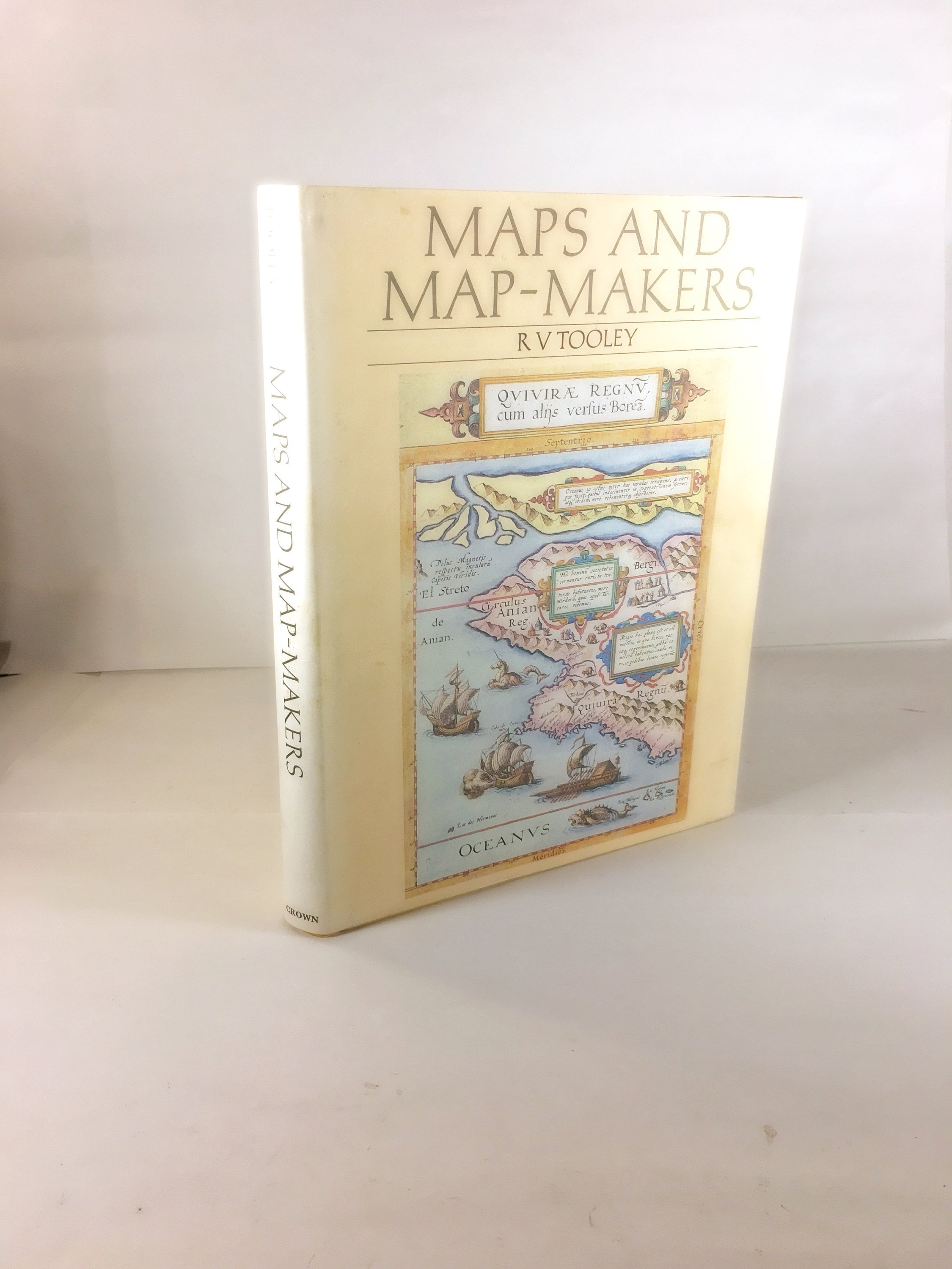 SIGNED Maps and Map-makers by RV Tooley. Magnificently Illustrated ...