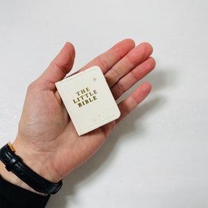 1970 Vintage Miniature Bible the Little Bible With Selections From ...