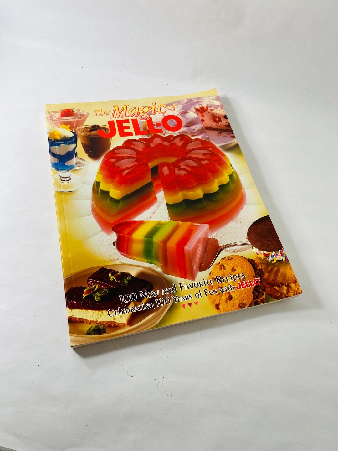 Jello Vintage Recipe Book Circa 1998 Delectable Desserts FIRST EDITION ...