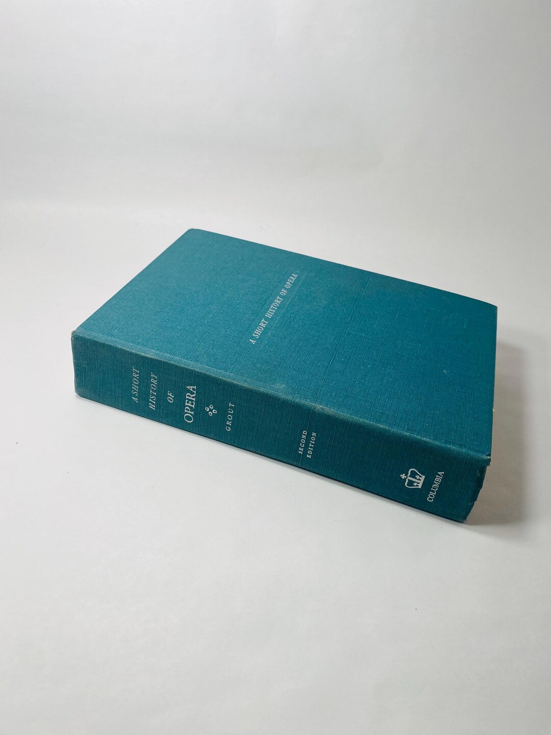 1965 Short History of Opera Vintage Book by Donald Grout La Boheme ...