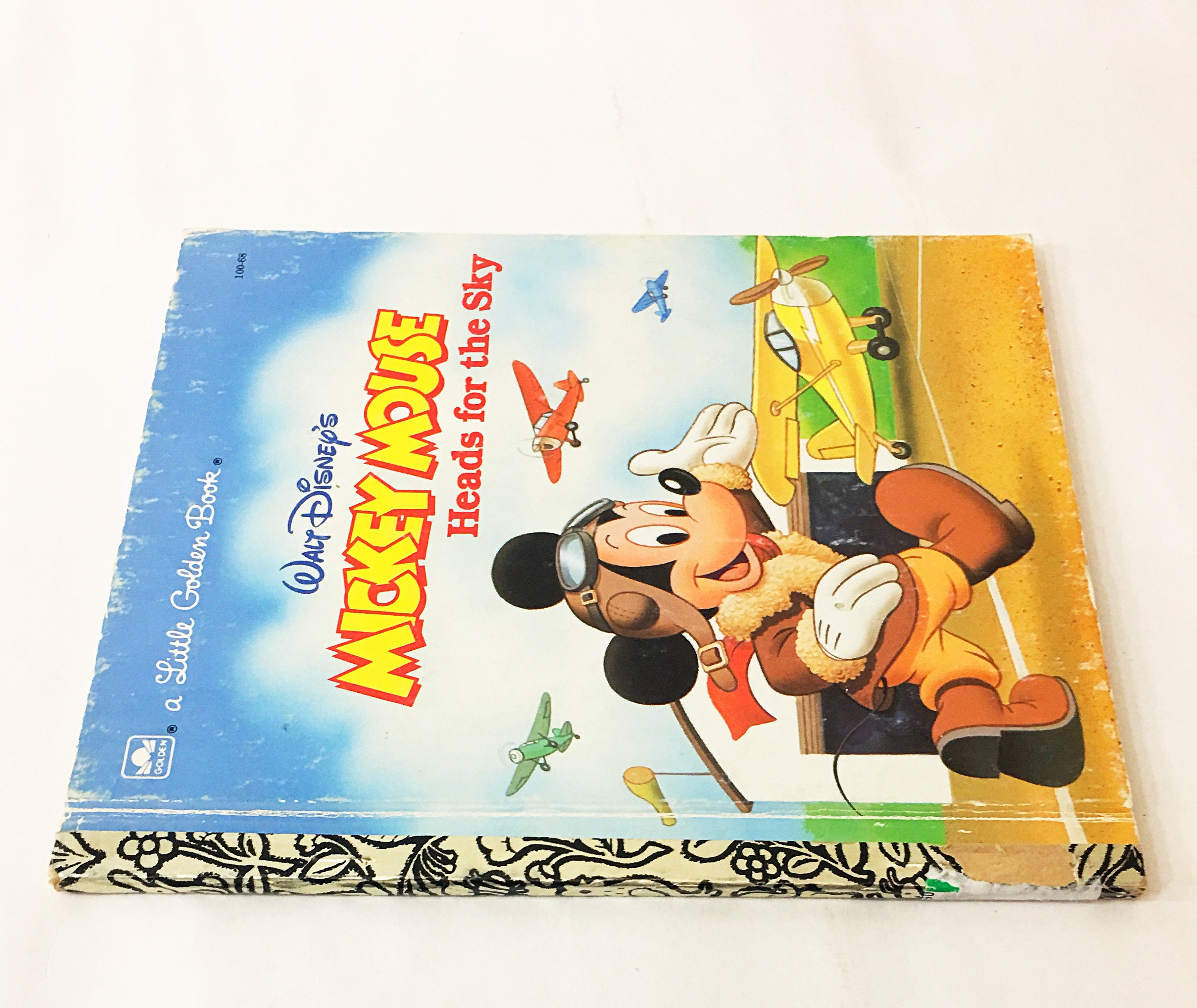 1987 Mickey Mouse Heads for the Sky. Vintage Little Golden - Etsy