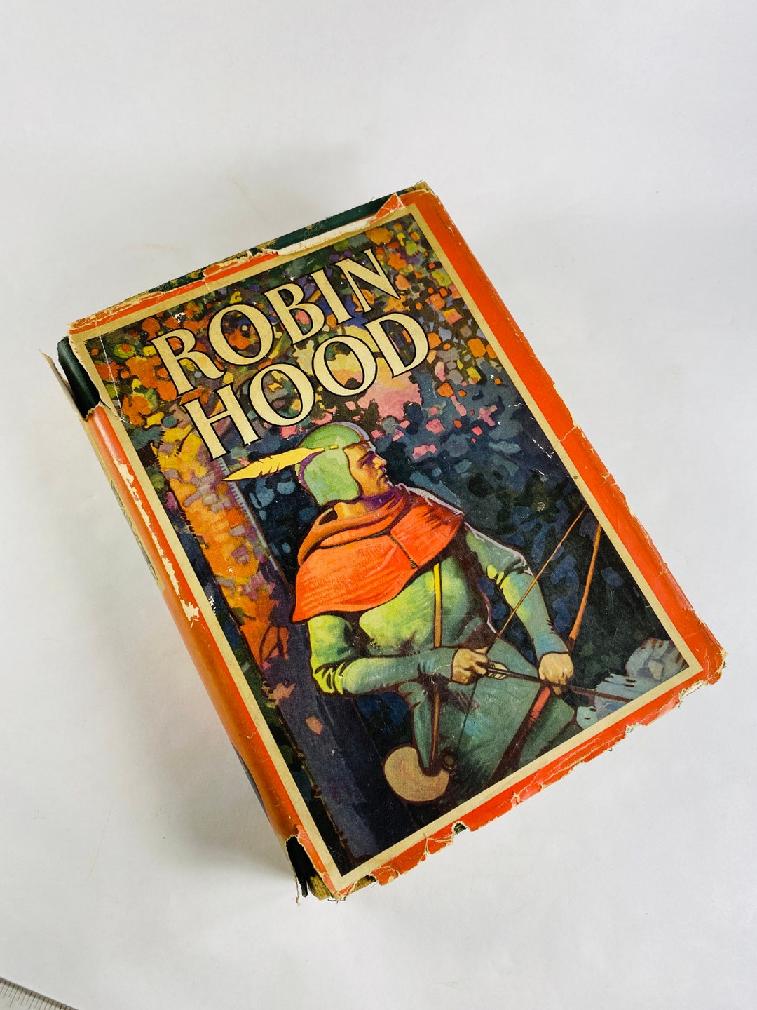 Robin Hood Beautiful Vintage Book by Henry Gilbert Circa 1932 ...