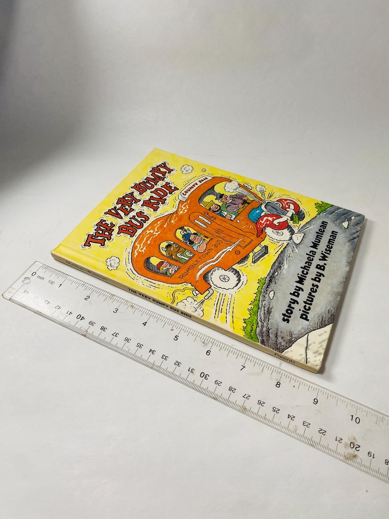 1988 Very Bumpy Bus Ride Vintage Parent's Magazine Book by Michael ...