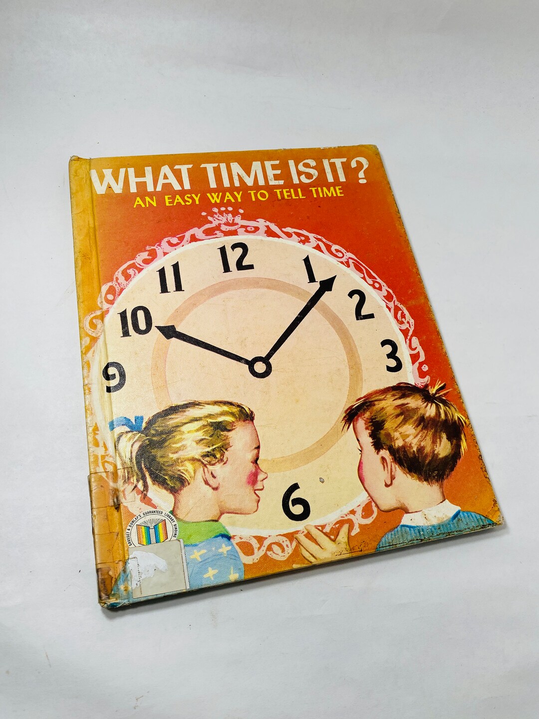 What Time is It? Vintage Book About Learning How to Tell Time 1974 ...