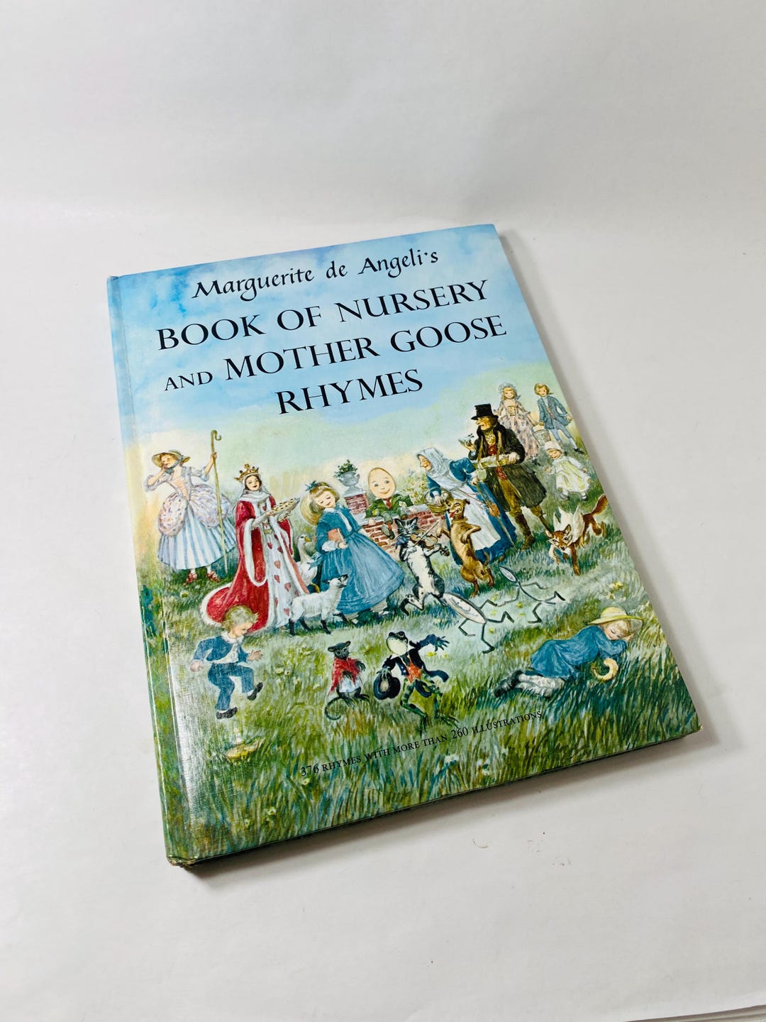 Marguerite De Angeli's Vintage Book of Nursery and Mother Goose Rhymes ...