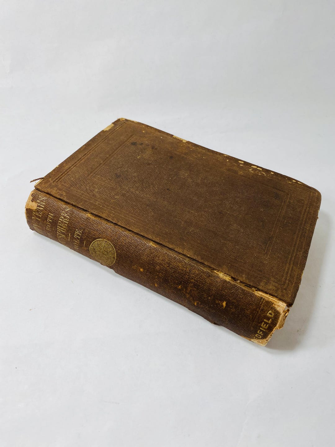 1854 Fifty Years in Both Hemispheres Antique Book Merchant Memoir ...