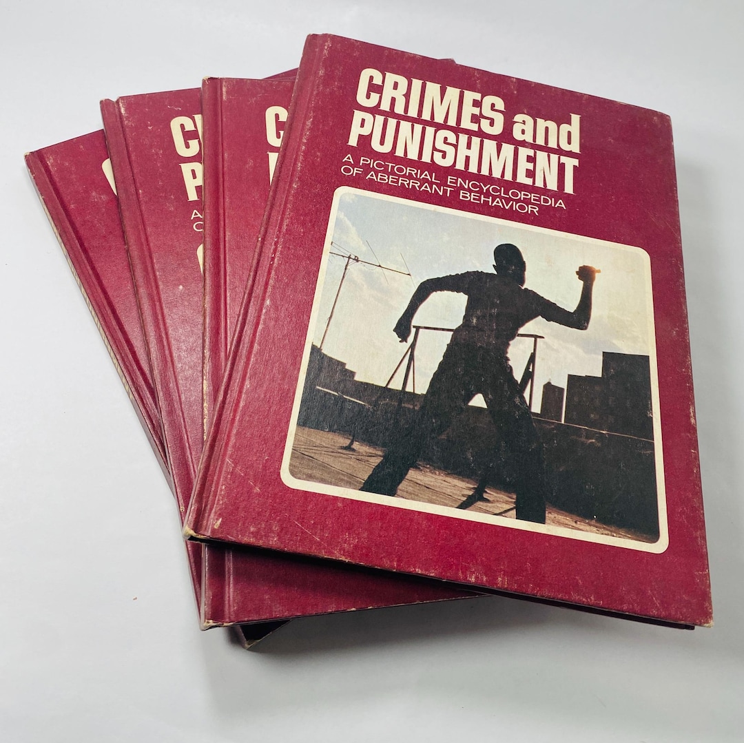 Crimes of Violence and Punishment Vintage Pictorial Book of Aberrant ...