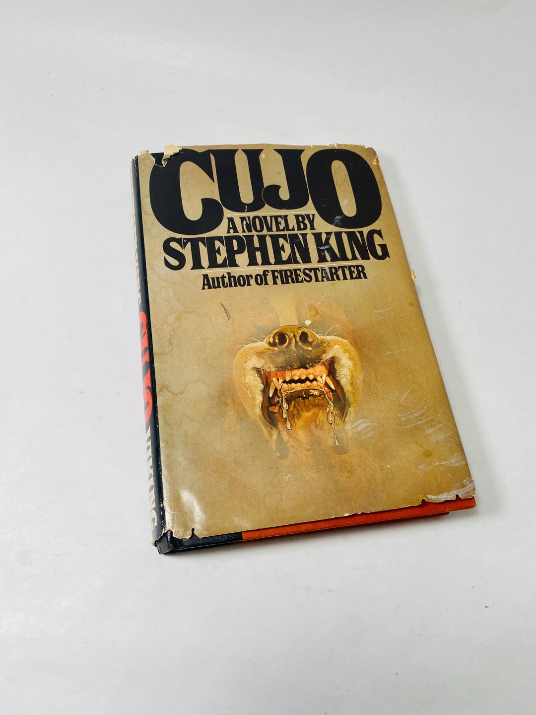 Cujo by Stephen King Vintage Book Circa 1981 Horror Novel About a Rabid ...