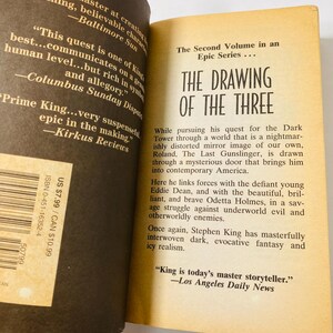 The Dark Tower II Drawing of the Three by Stephen King Vintage ...