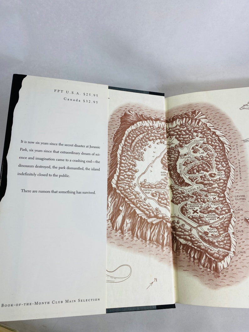 Lost World by Michael Crichton. FIRST Trade EDITION Vintage - Etsy