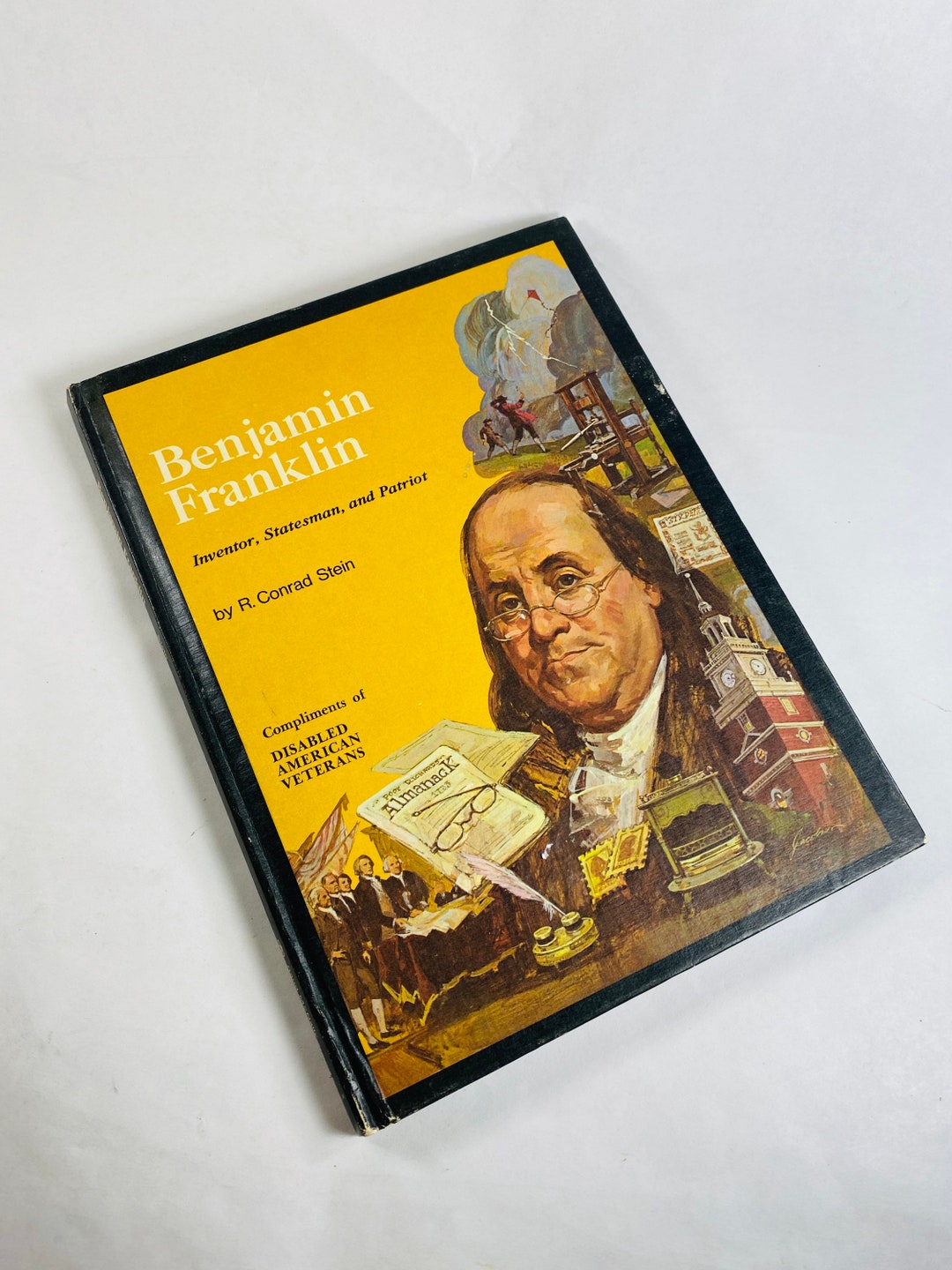Benjamin Franklin Vintage Illustrated Children’s Book Circa 1972 by R ...