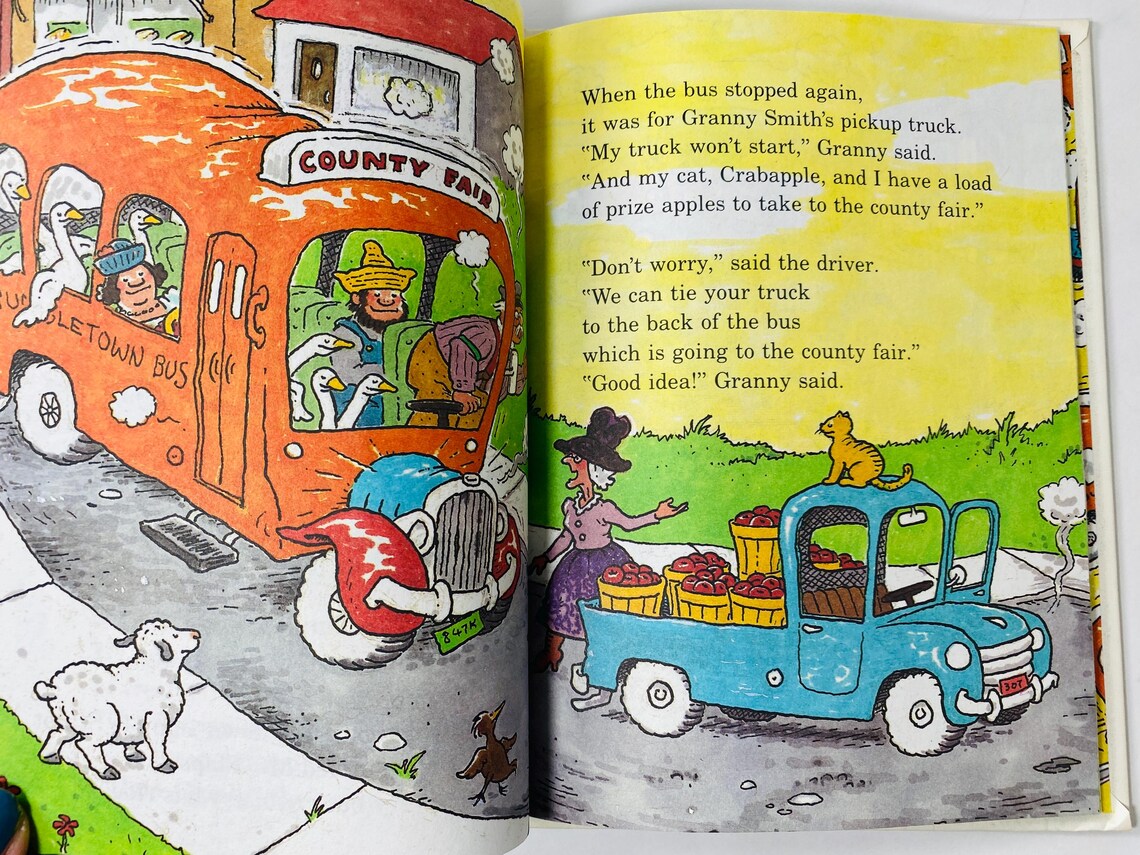 1988 Very Bumpy Bus Ride Vintage Parent's Magazine Book by Michael ...
