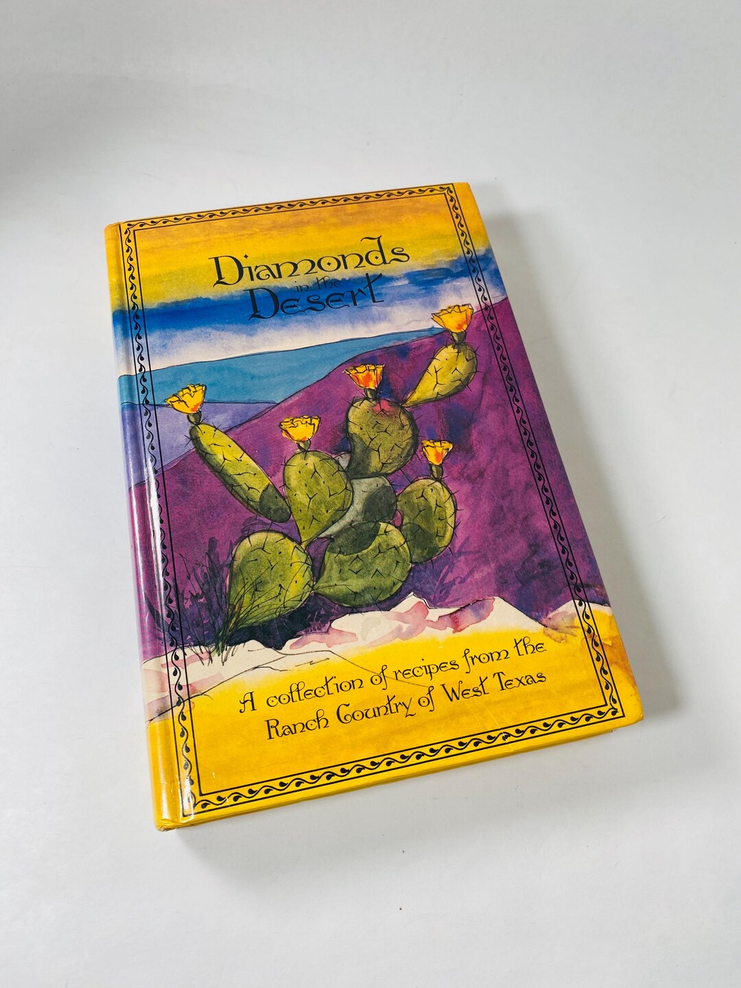 Diamonds in the Desert Vintage West Texas Ozona Cookbook Circa 1987 ...