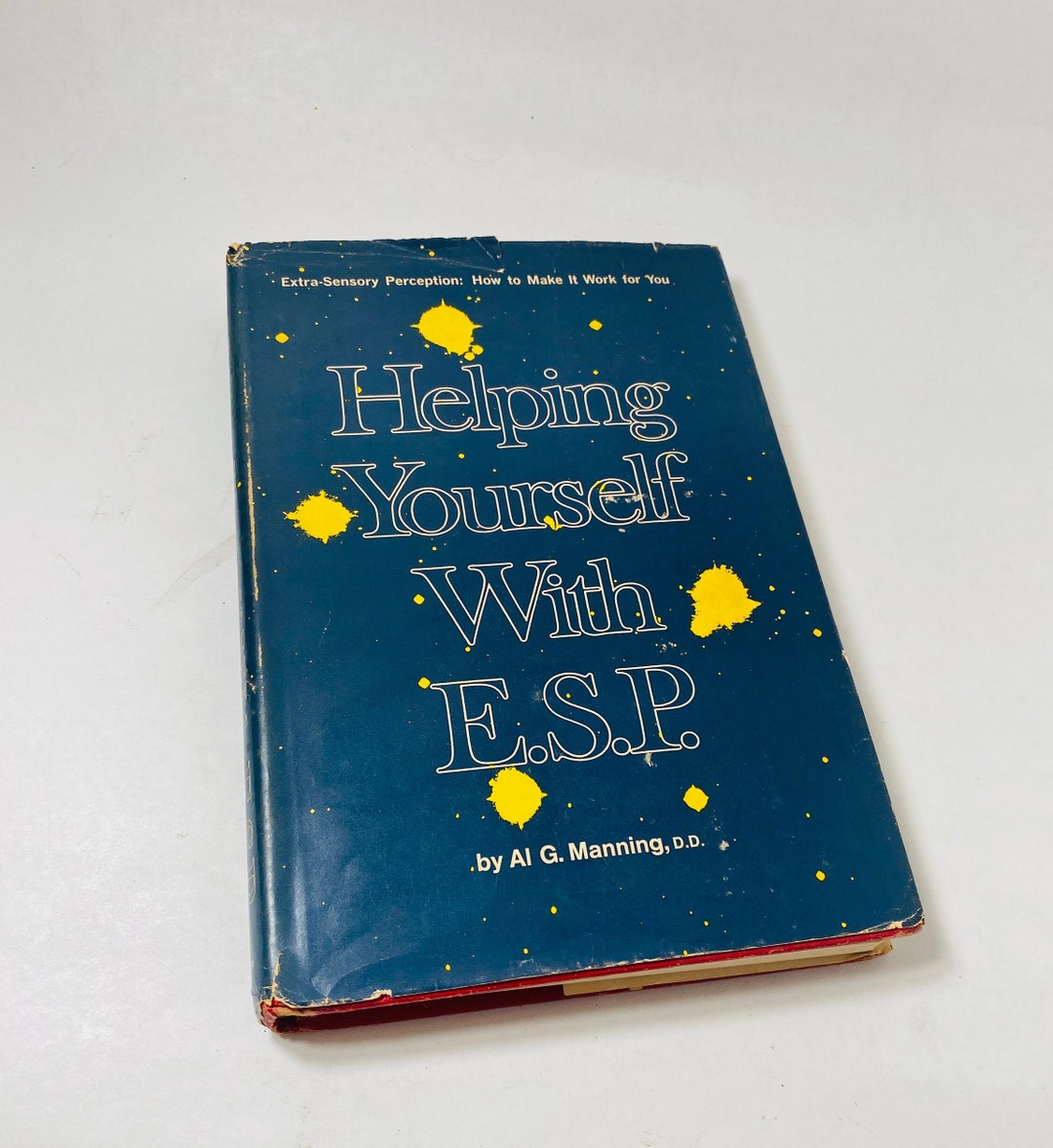 1966 Occult ESP Helping Yourself Vintage Book by Manning Parapsychology ...