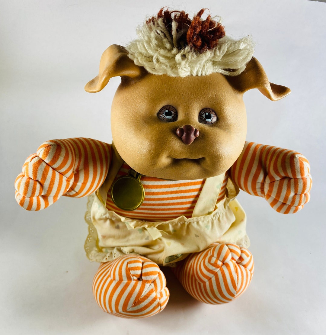 Cabbage Patch Koosa 1983 Vintage Soft Sculptured Puppy Doll - Etsy
