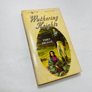 1950 Wuthering Heights by Emily Bronte Vintage Airmont Paperback Book ...