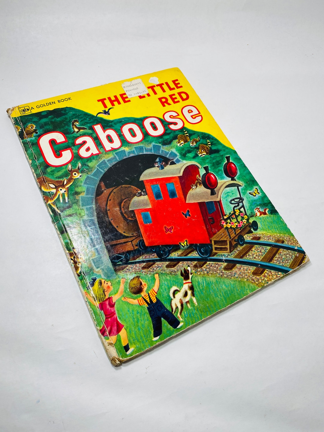 1978 Little Red Caboose LARGE Vintage Children's Book by Tibor Gergely ...