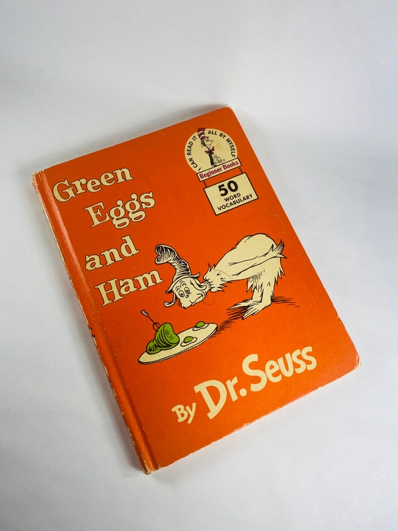 1960 Green Eggs And Ham By Dr Seuss Vintage Book Club Edition Etsy