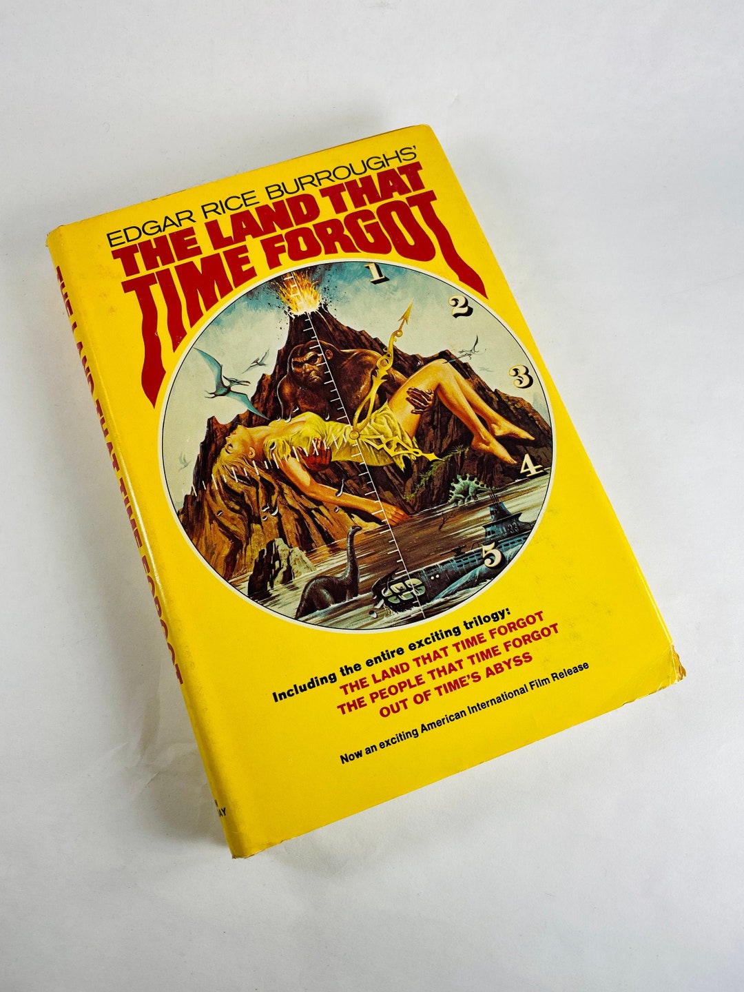 Land That Time Forgot Vintage Book by Edgar Rice Burroughs, Author of ...