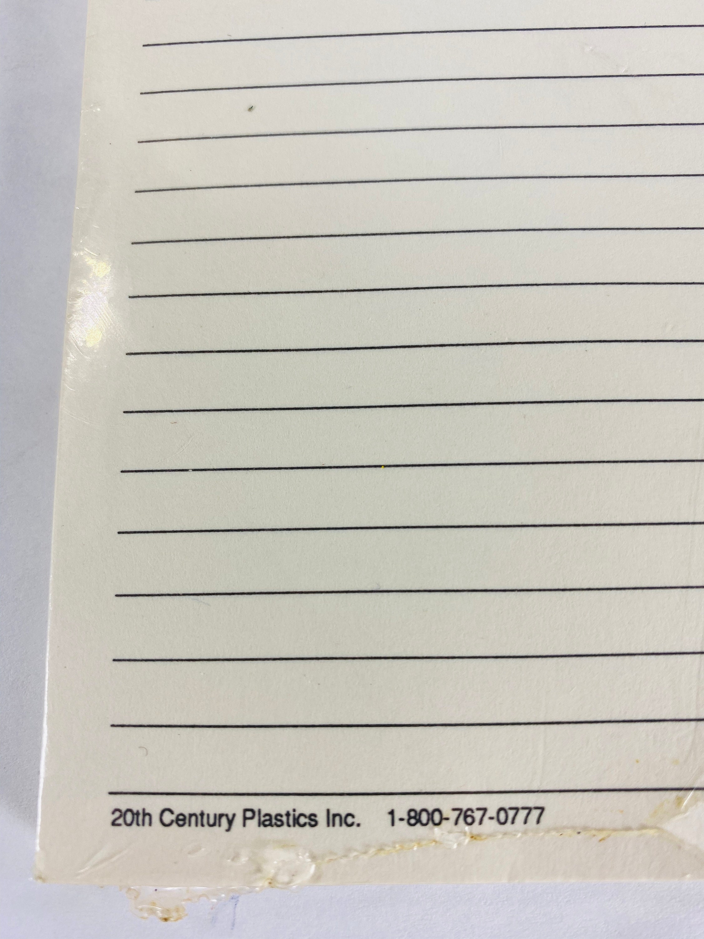 Vintage Recipe Collector Notepad Recipe Cards Lined Front and - Etsy