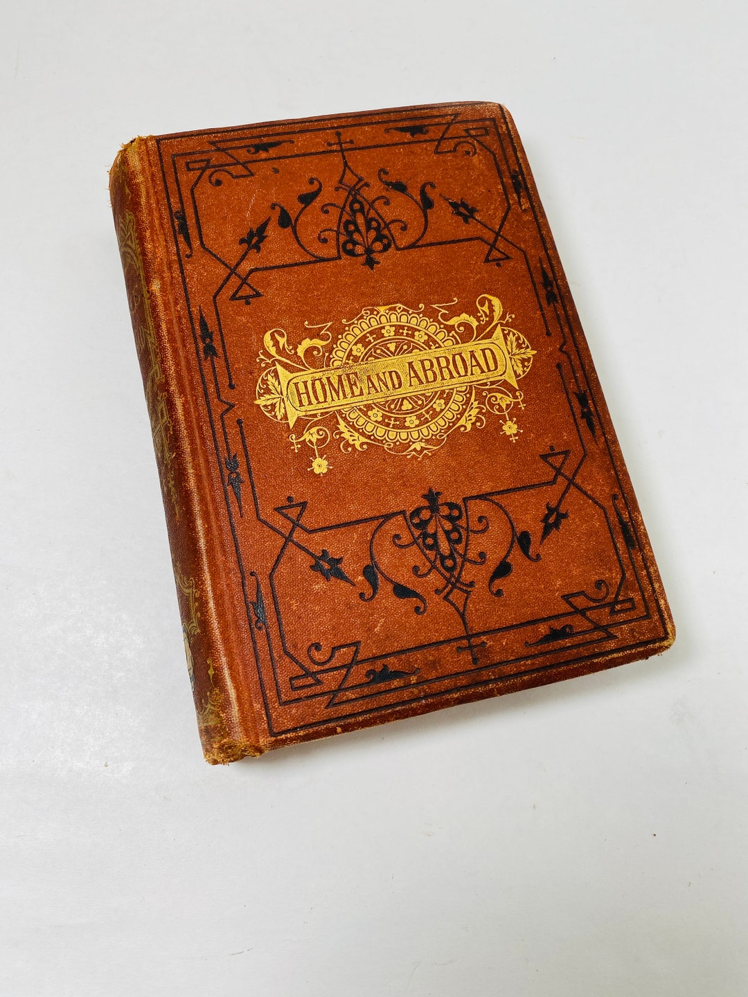 1872 Post Civil War RARE Reverend Sidney Dyer Antique Christian Book ...