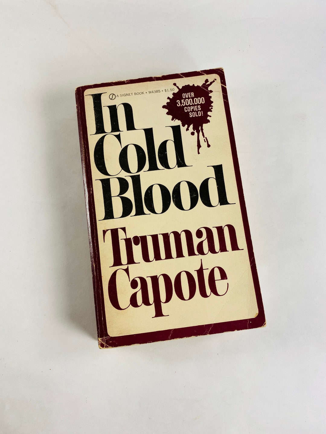 Truman Capote in Cold Blood Vintage Paperback Book Circa 1965. True ...