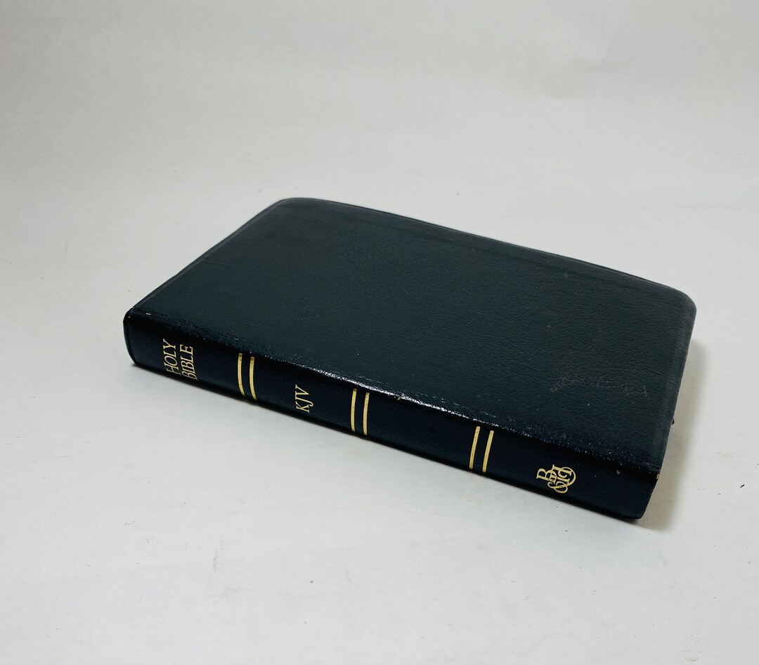 Broadman & Holman Holy Bible Vintage Leather Book King James Book New ...