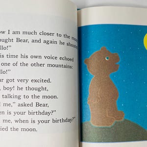 Happy Birthday, Moon Vintage Weekly Reader Book Club Book by Frank Asch ...