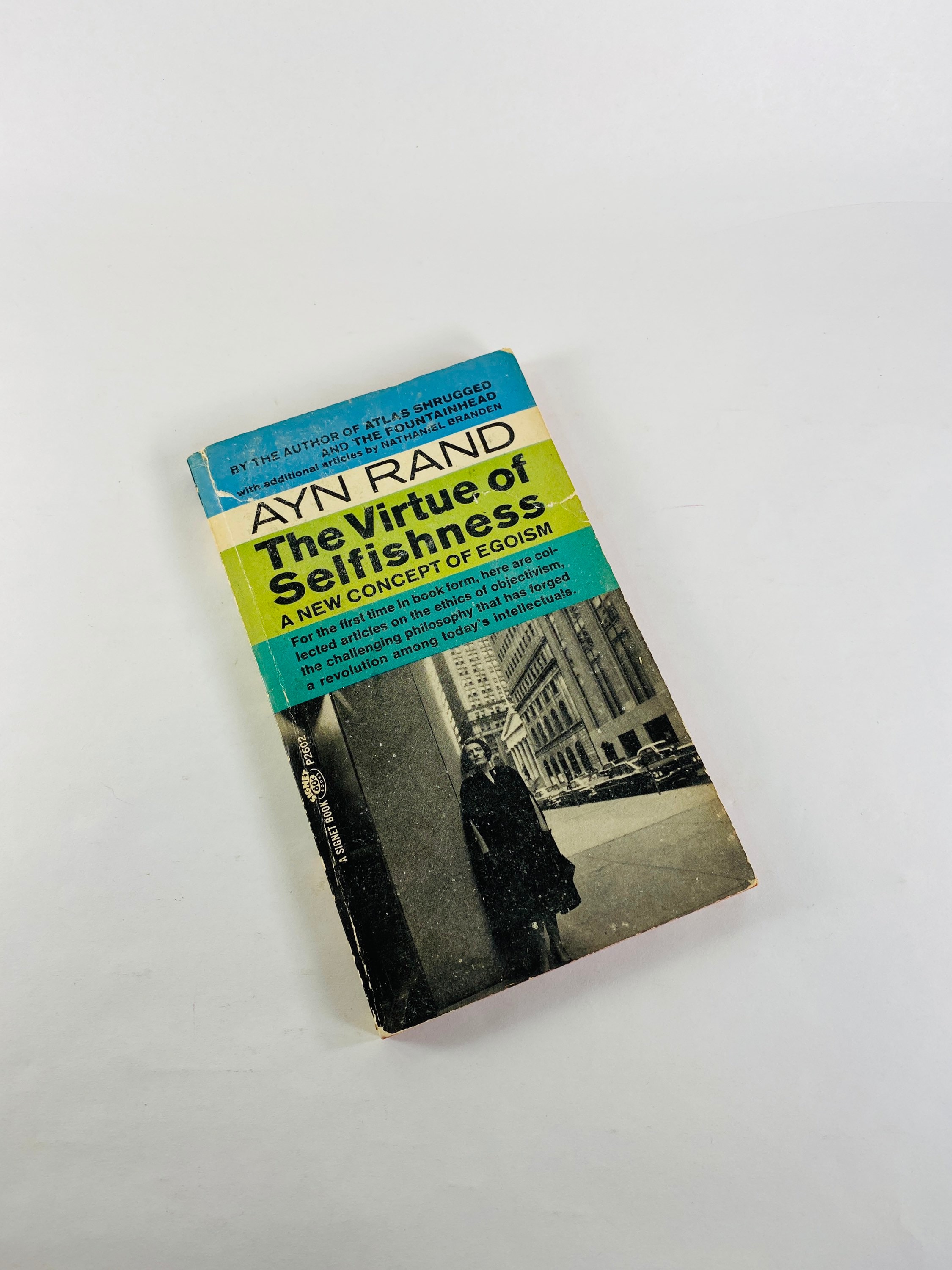 Ayn Rand Virtue of Selfishness Vintage Paperback Book Circa | Etsy