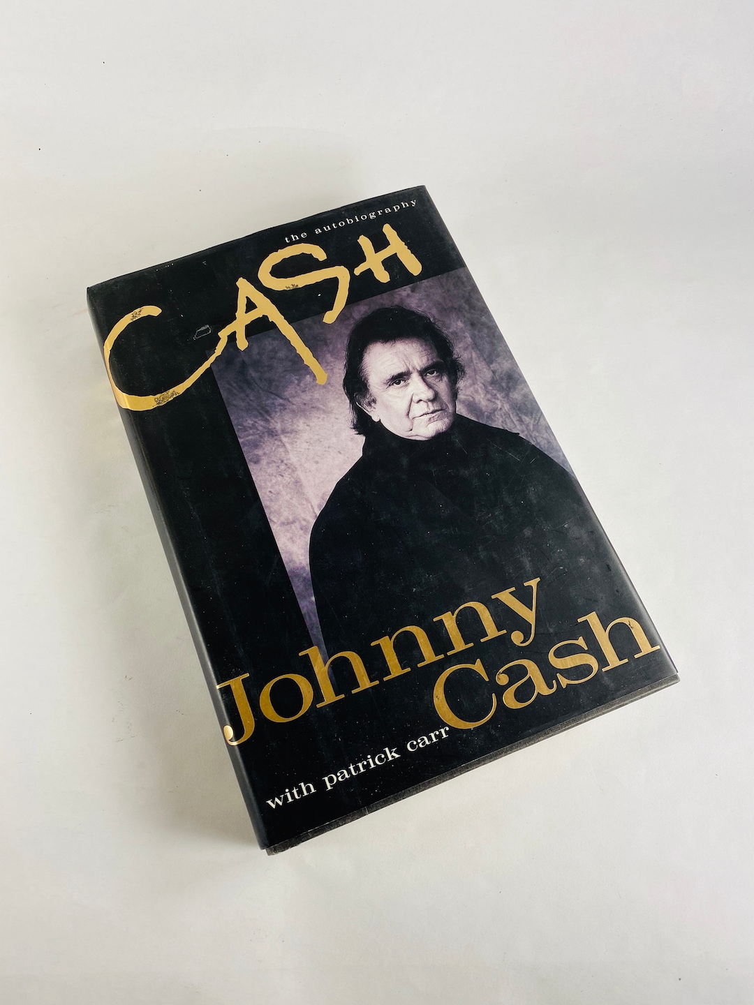 Johnny Cash FIRST EDITION Vintage Autobiography Book With Patrick Carr ...